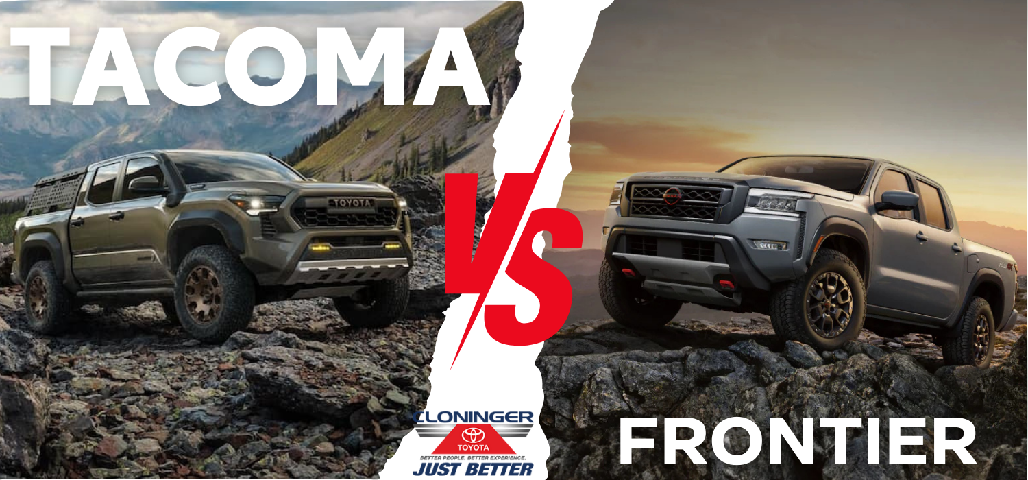 Compare the Toyota Tacoma vs. Nissan Frontier near Salisbury, NC